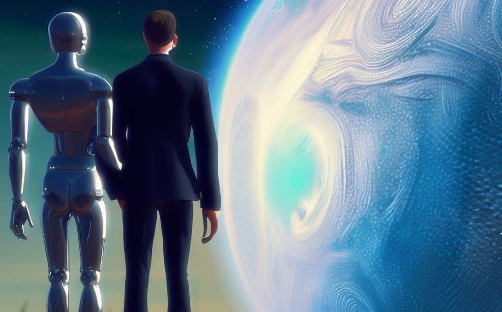 The uplifting and philosophical question posed by AI: will "jobs that ...