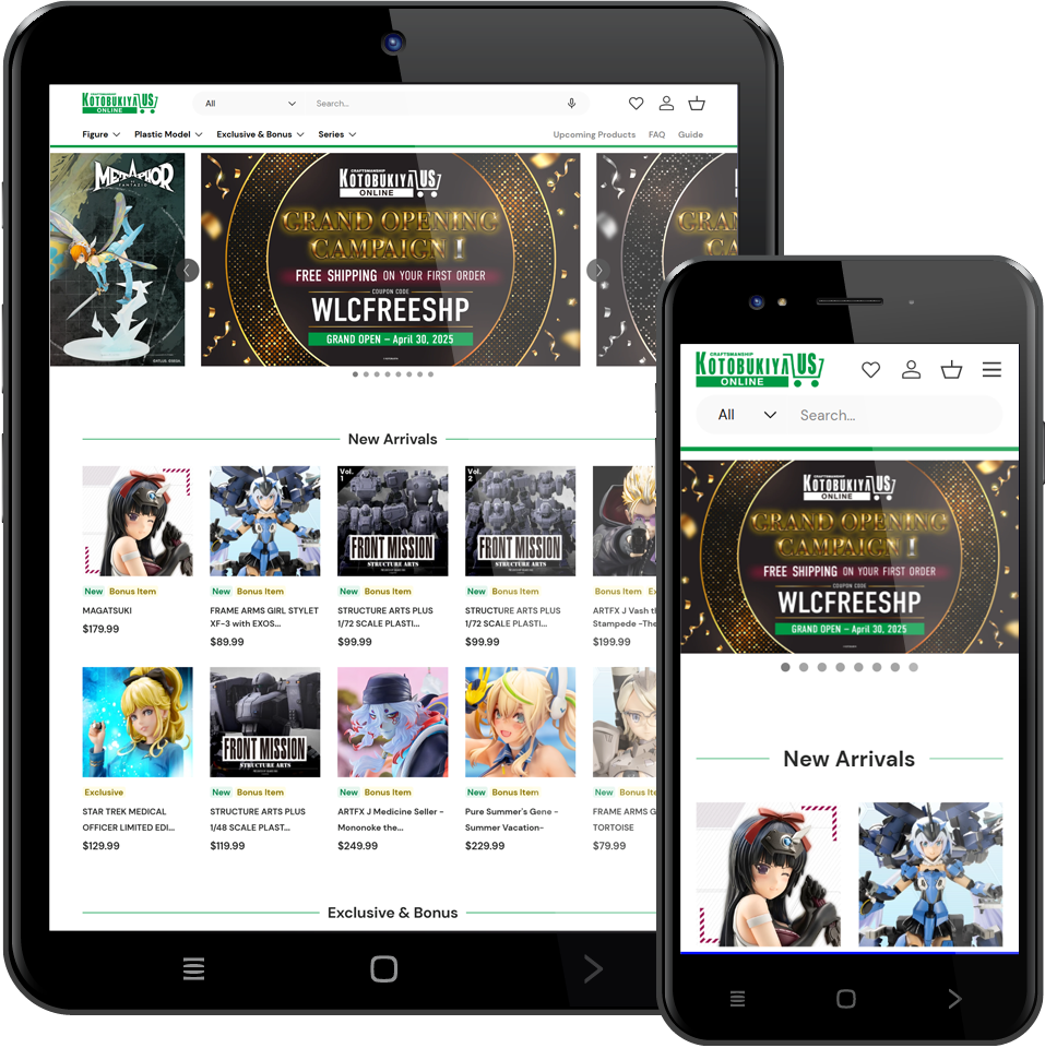 KOTOBUKIYA US ONLINE | ELIFE INC.